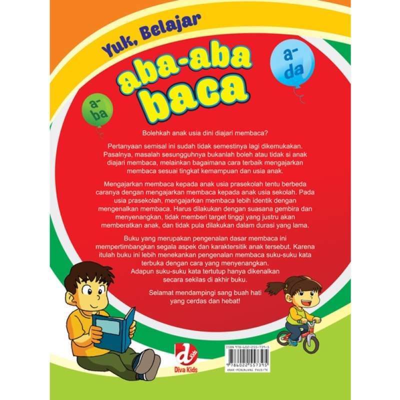 Promo Buku Yuk, Belajar Aba-aba Baca - Diva Press Diskon 20% Di Seller ...