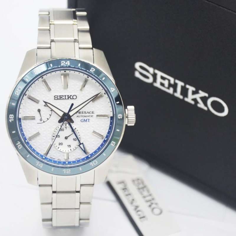Jual SEIKO Presage Sharp Edge GMT SPB223J1 - Jam Tangan Pria Original ...