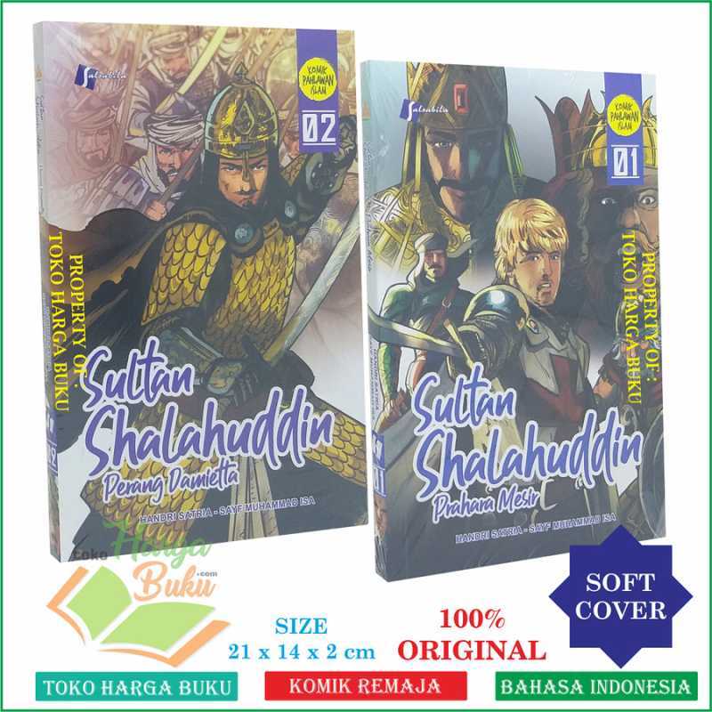 Promo Paket 2 Buku Komik Sultan Shalahuddin Seri 1 Dan 2 PRAHARA MESIR & PERANG DAMIETTA Komik ...