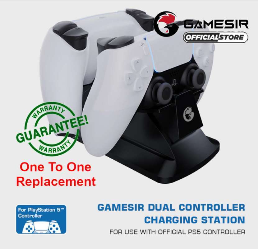 Promo Free Ongkir Gamesir Dual Controller Charging Station Dock For Ps5 ...