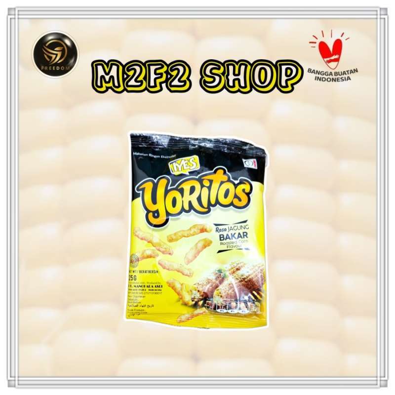 Promo Snack Yoritos Camilan Rasa Jagung Bakar - 25 gr (Kemasa Karton ...