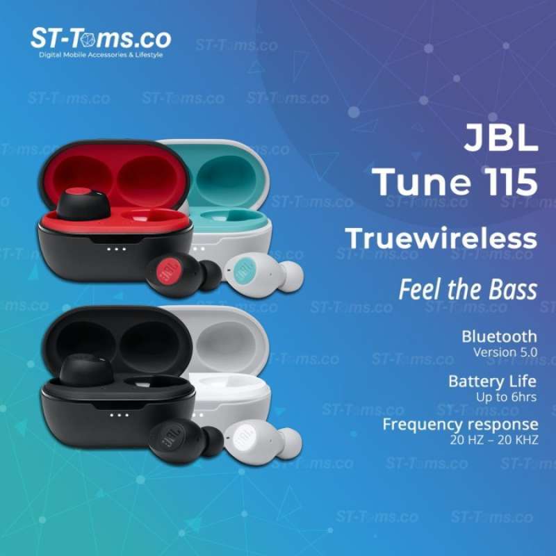 Jual Jbl Tune 115 Tws True Wireless Earphone Headset Earbuds di Seller ...
