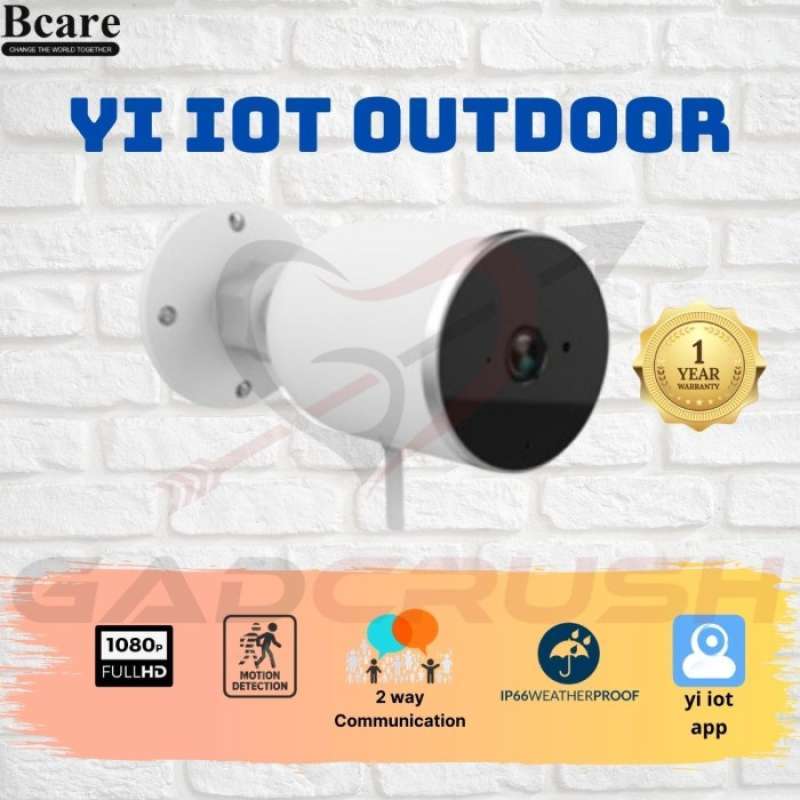 Jual CCTV Bcare Yi IoT Outdoor Smart IP Cam IP66 Waterproof 1080p di ...