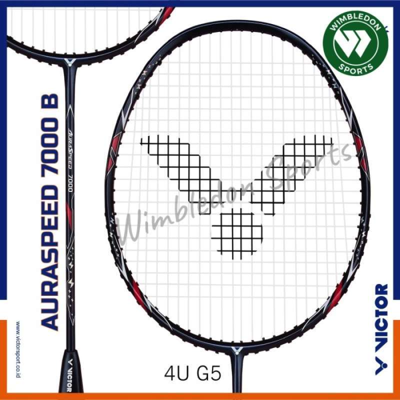 Promo Raket Badminton Victor Auraspeed 7000 B / Raket Victor Ars-7000 B ...