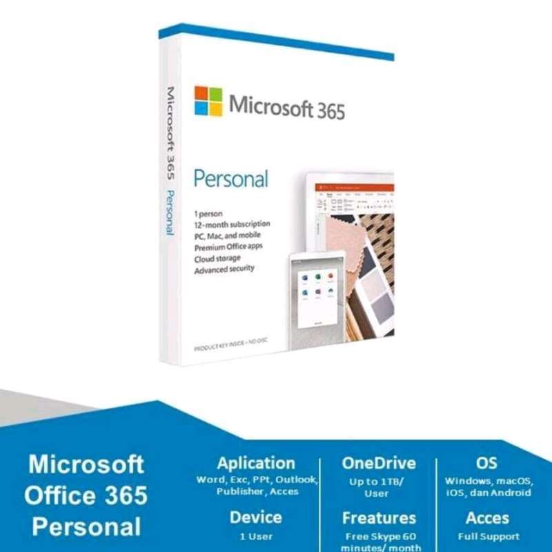 Jual Microsoft 365 Personal Software - Licensi 5.0 Di Seller Cemoy ...