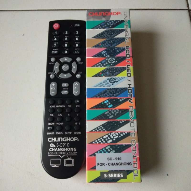 Jual Remote Remot Tv Changhong Lcd Led Universal di Seller EDOGAWA ...
