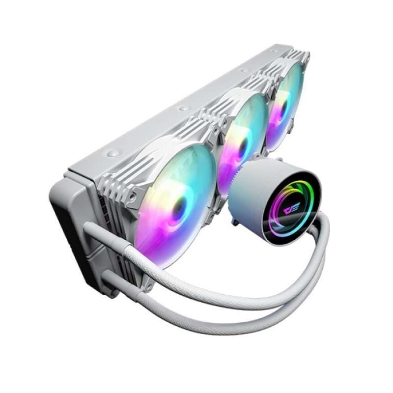Jual Aigo DarkFlash TWISTER DX-360 WHITE ARGB LED 360mm AIO Liquid Cooler di Seller Cullen ...