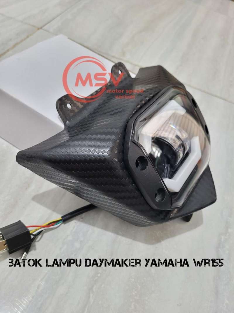 Jual Lampu Depan Led Daymaker High Low Angel Batok Wr155 Wr 155 Klx Crf ...