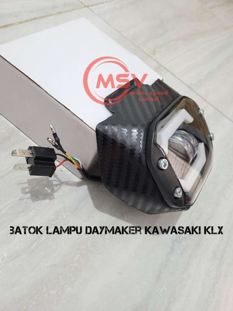 Jual Lampu Depan Led Daymaker High Low Angel Batok Wr155 Wr 155 Klx Crf ...