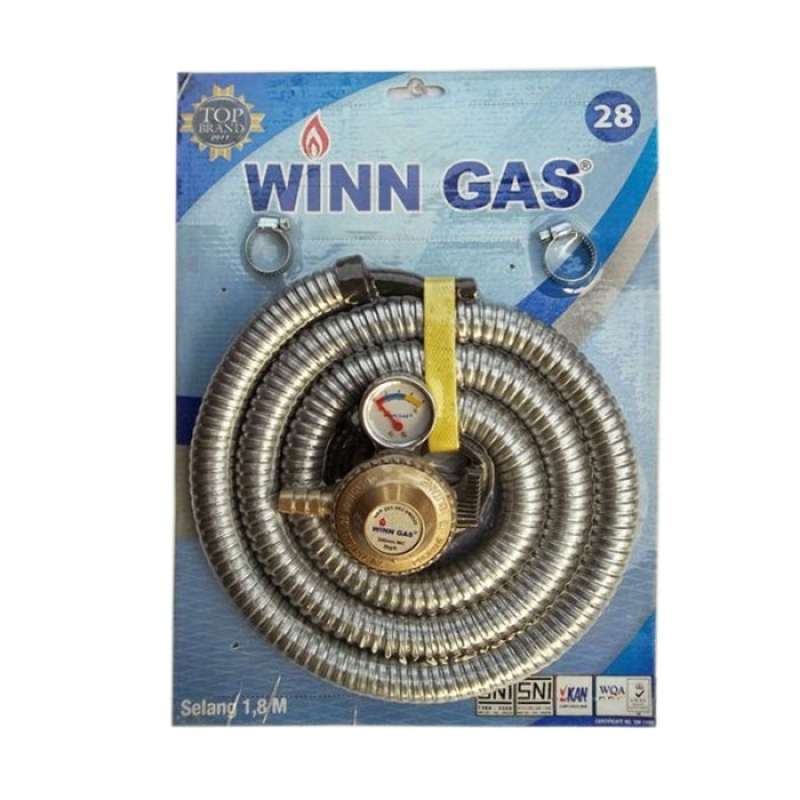 Jual Paket Selang 1,8 Meter+Regulator 2 In 1 Win Gas Sni Agpg Super ...