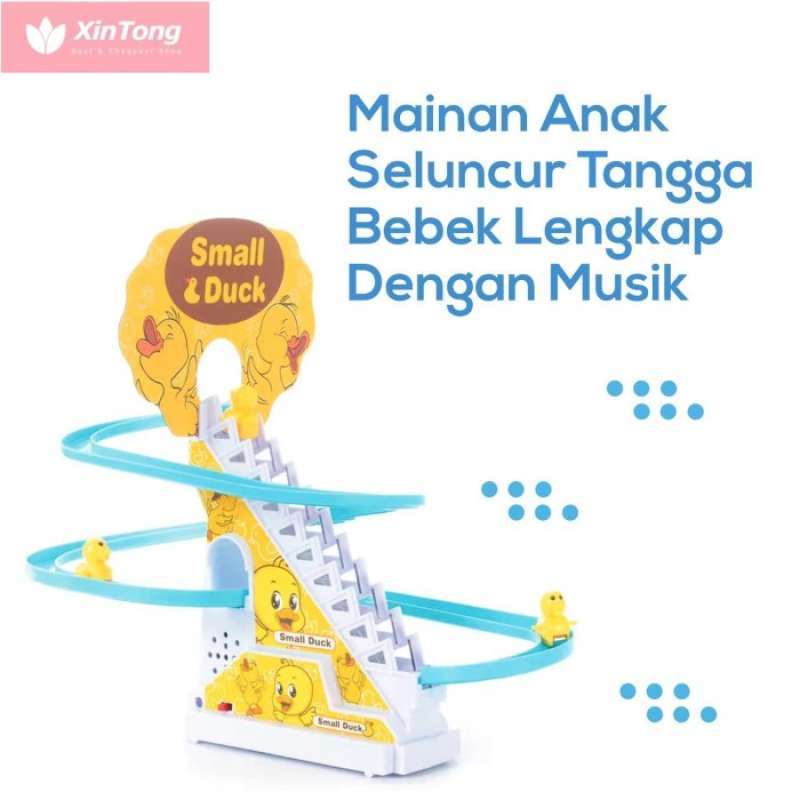 Promo Mainan Anak Seluncur Tangga Bebek Dan Pinguin Lengkap Dengan ...