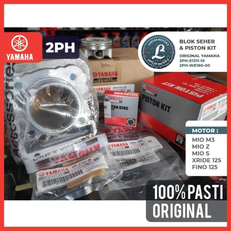 Jual BLOK SEHER MIO M3,S,Z FINO FI, SOUL GT, XRIDE 2PH ORI ORIGINAL YAMAHA di Seller Store Hanzo ...