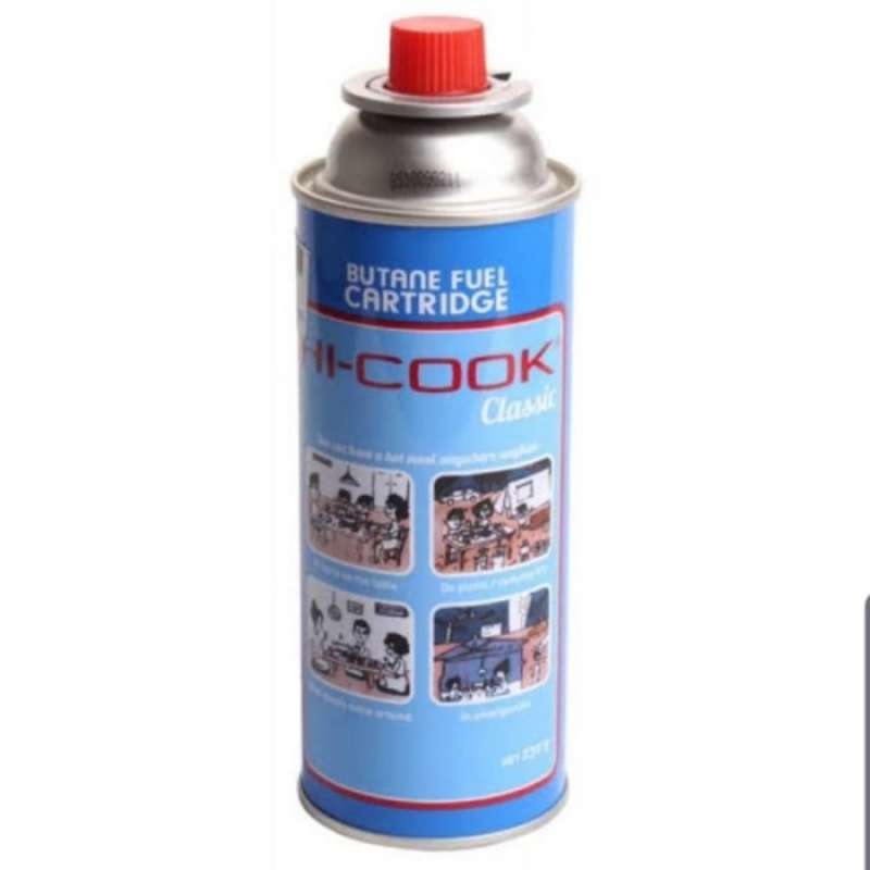 Jual TABUNG GAS PORTABLE HI COOK 230 GRAM di Seller GOOD VIBE ...