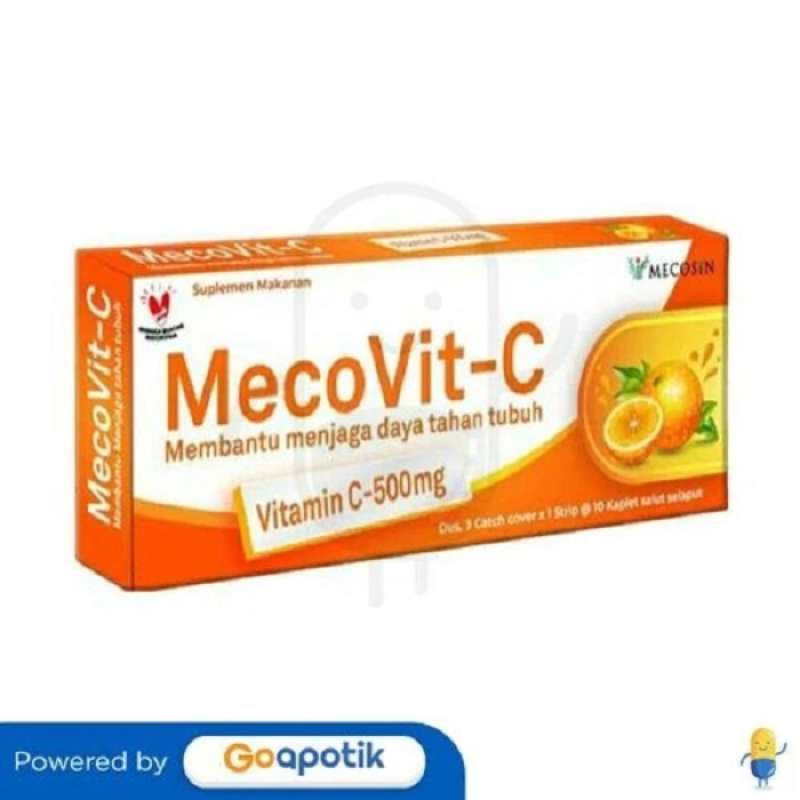 Jual Mecovit-c 500 Mg Box 30 Tablet Di Seller Apotek Hanira - Marga ...