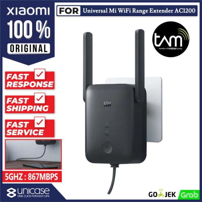 Jual Wifi Range Xiaomi Mi Extender AC1200 Booster Amplifier 5GHz Repeater Di Seller Cullen