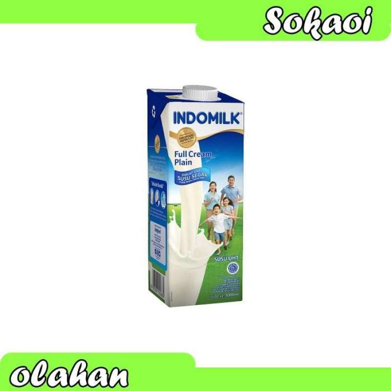 Jual SUSU UHT INDOMILK 1L di Seller SOKAOI - Dauh Puri Kangin, Kota ...