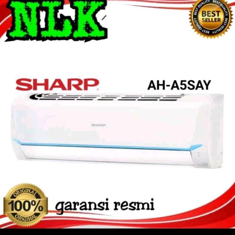 Jual AC SHARP AH-A 5 SAY Thailand 1/2 PK R32 0.5 PK GARANSI 10 TAHUN di ...