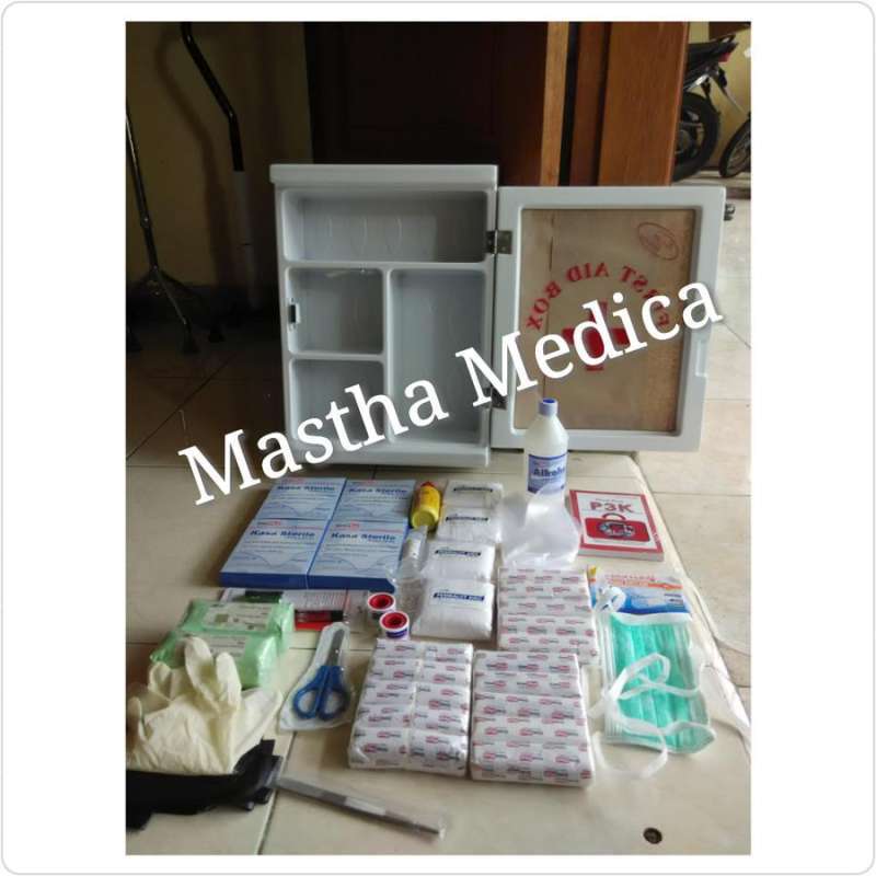 Promo Kotak P3K + PAKET ISI LENGKAP di Tempat Kerja Pabrik Kantor ...