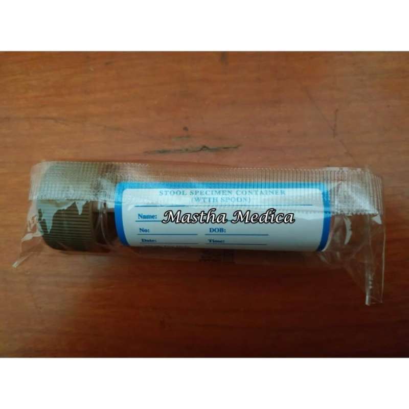 Promo Stool Specimen Container With Spoon Sterile Labware 30 Ml 1 Pack ...
