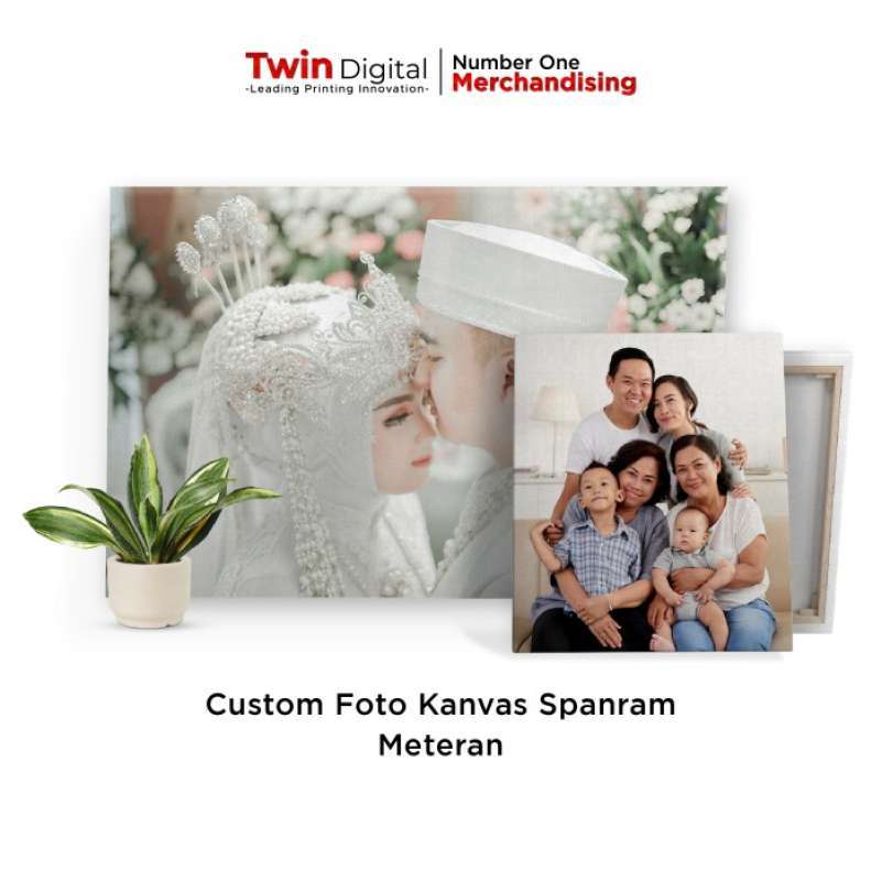 Promo Custom Cetak Foto Big Size Canvas Spanram + Frame - Spanram ...