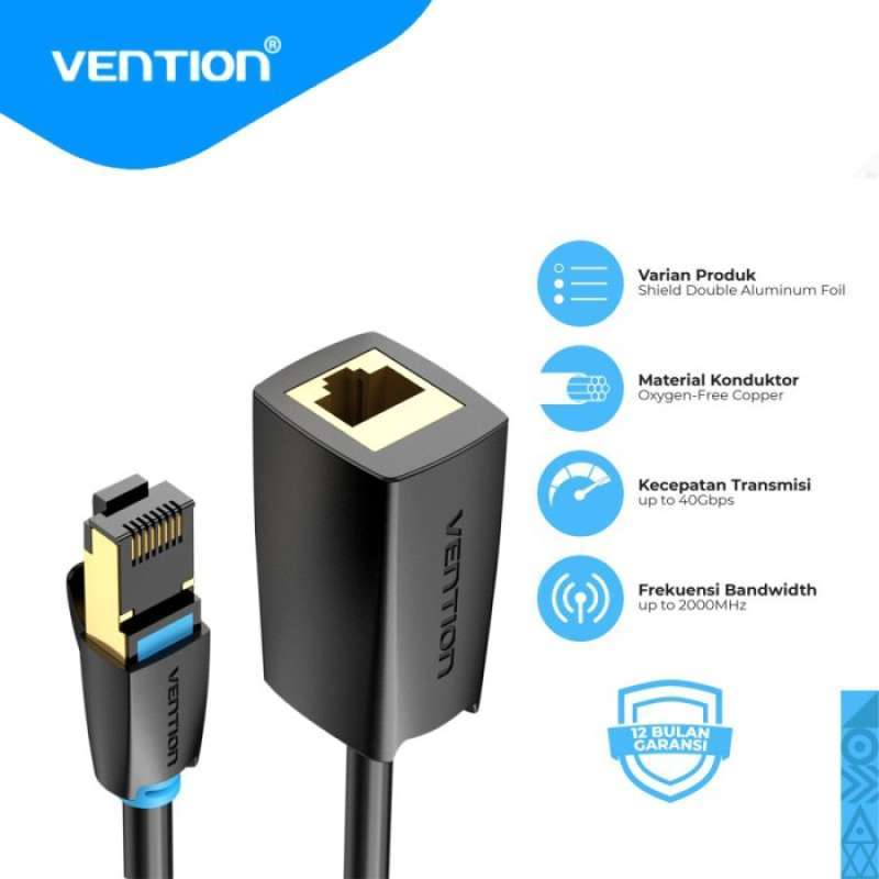 Promo Vention 2M Kabel Lan Rj45 Extension Gigabit Ethernet Cat.8 Sstp ...