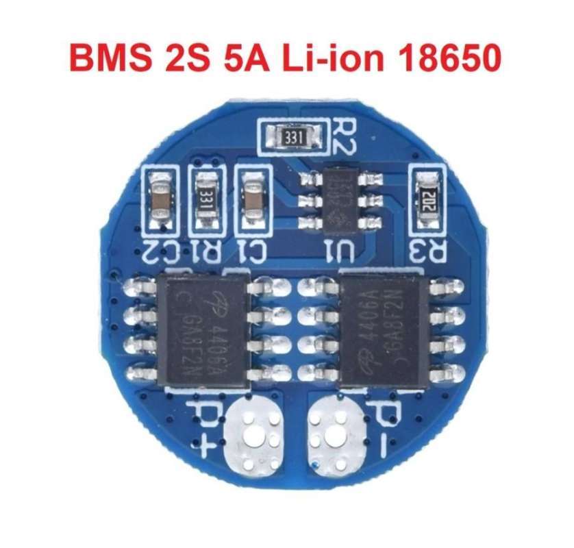 Jual BMS 2S 5A BATTERY CHARGING PROTECTION 7.4V 8.4V LI-ION 18650 ...