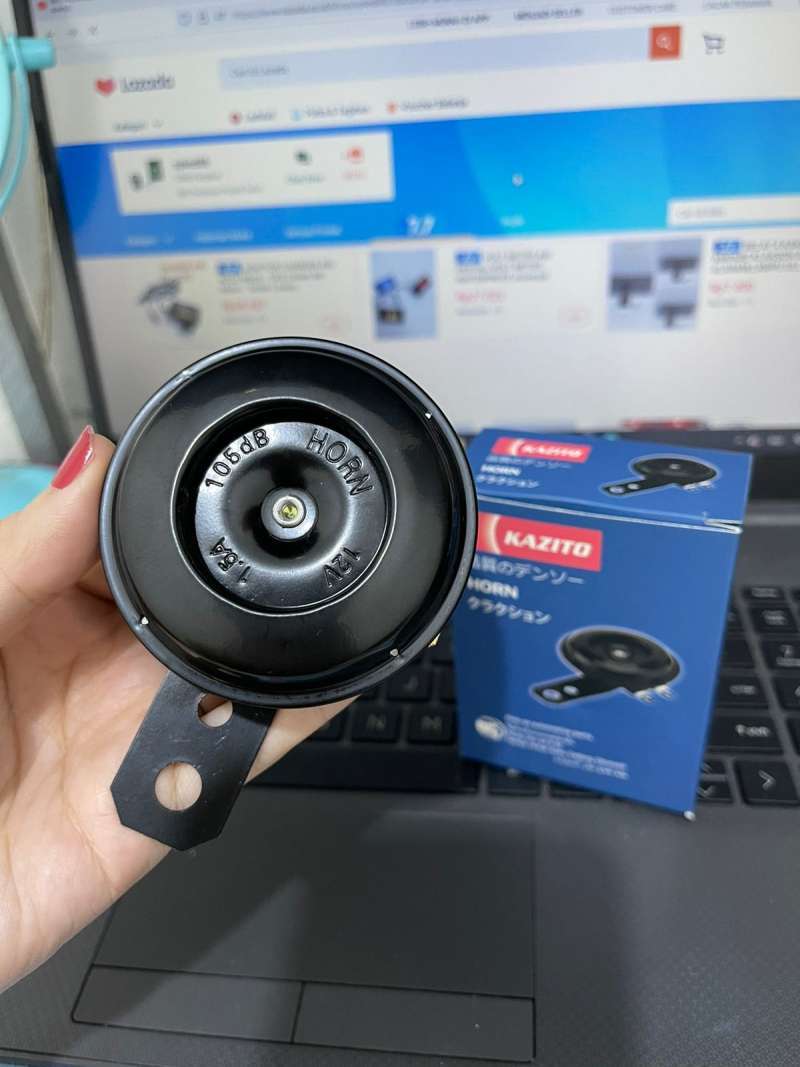 Jual Klakson Standar Motor Klakson Disc Kazito Satuan 12 V Universal ...