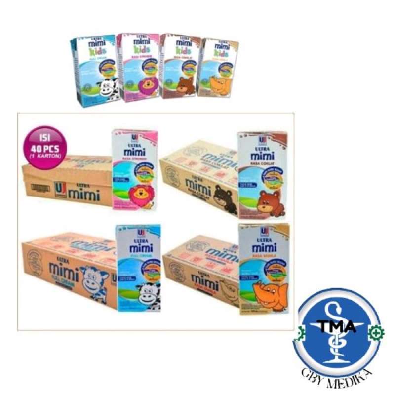Jual Ultra Mimi Susu Uht 125ml/1karton Di Seller Apt Gby Medika ...