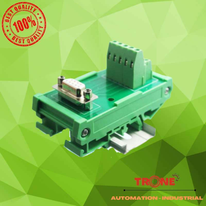 Jual DB9 Female socket terminal block breakout board adapter cable w ...