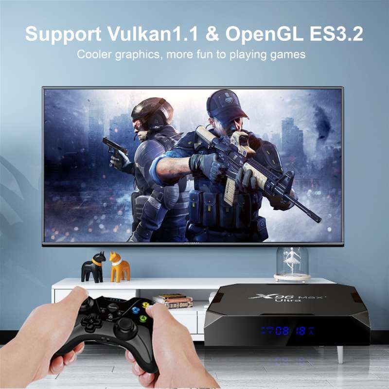 Jual X96 MAX PLUS ULTRA - Android OS Smart TV Box 8K UHD - RAM 4GB ROM ...