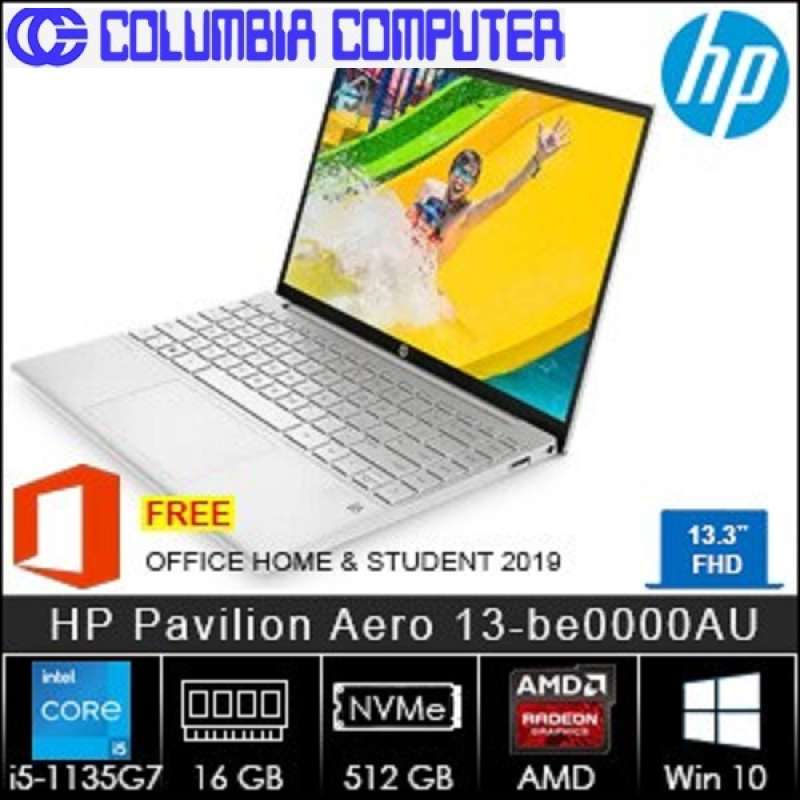 Jual HP Pavilion Aero 13-be0000AU Ryzen 5-5600U 13.3 Win11+OHS di ...