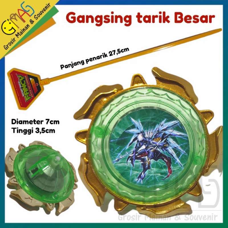 Jual Gangsing Tarik Besar Kemasan Ekonomis Gasing Besar Gangsing Besar ...