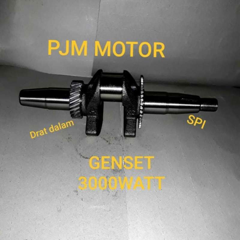 Jual Crankshaft Kruk As Mesin Genset 3000watt Gx160 di Seller PJM MOTOR ...