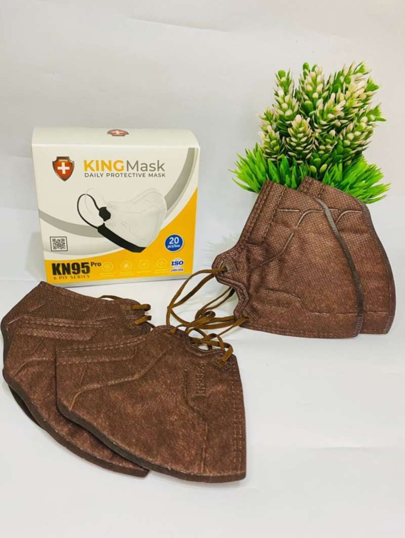 Jual MASKER KN95 KINGMASK PRO KING MASK 6PLY EMBOSS - 1 BOX 20 PCS di ...