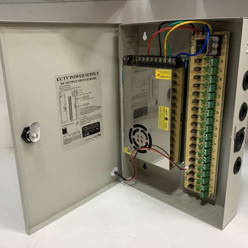 Promo Power Supply Cctv 12 V 20A Box Diskon 12% di Seller Asad Store ...