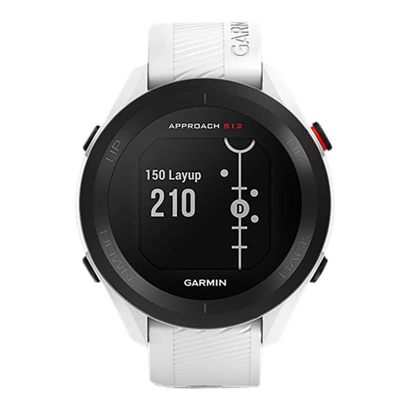 Jual Garmin Approach S12 010-02472-22 Tough Solar Digital Dial White ...