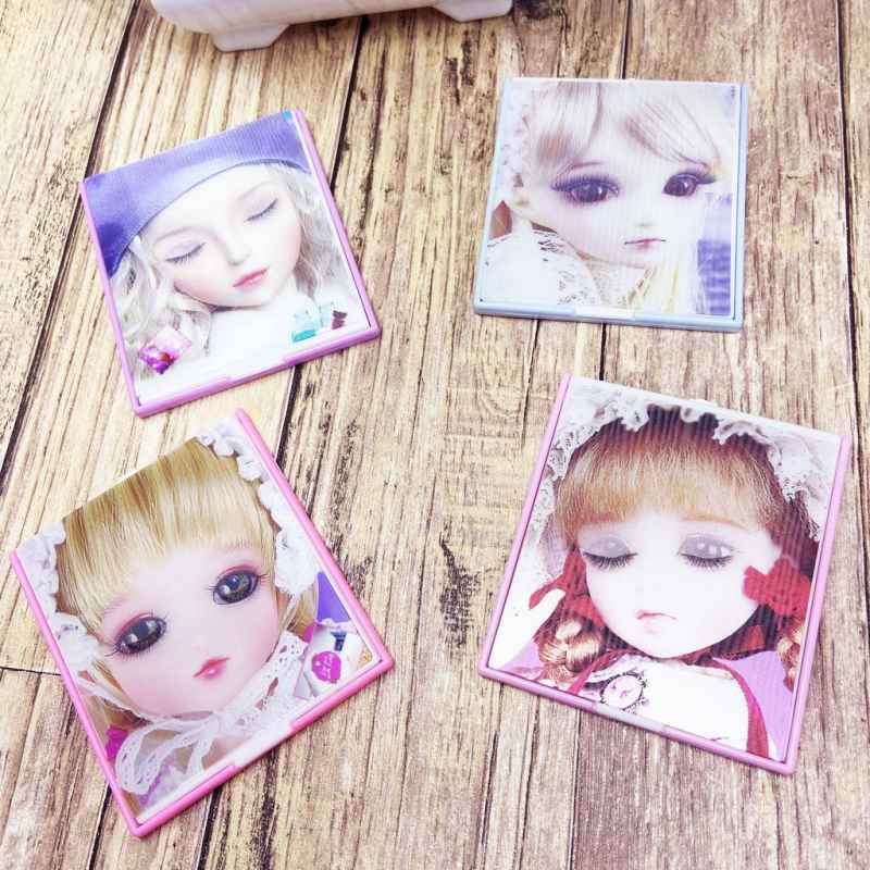 Jual Sl -- Cermin + Sisir Lipat 3d Mini Karakter / Kaca Rias Makeup Di ...