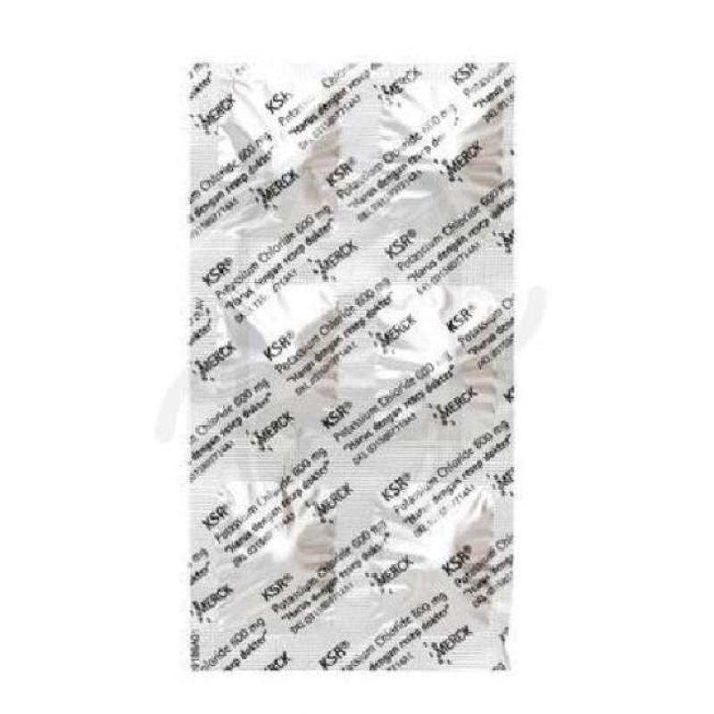 Jual KSR 600 MG STRIP 10 TABLET di Seller Apotek Arga - Medan Tenggara, Kota Medan | Blibli