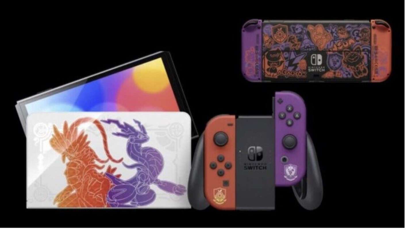 Jual Nintendo Switch Oled Pokemon Scarlet & Violet Edition - Garansi 1 ...
