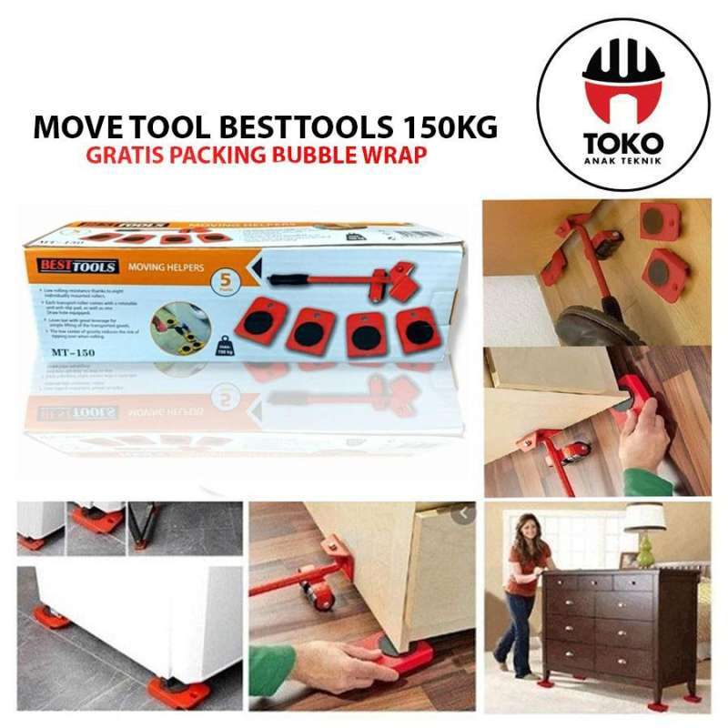 Jual Roda Alat Bantu Angkat/pindah Barang-pengangkat Furniture Moving ...