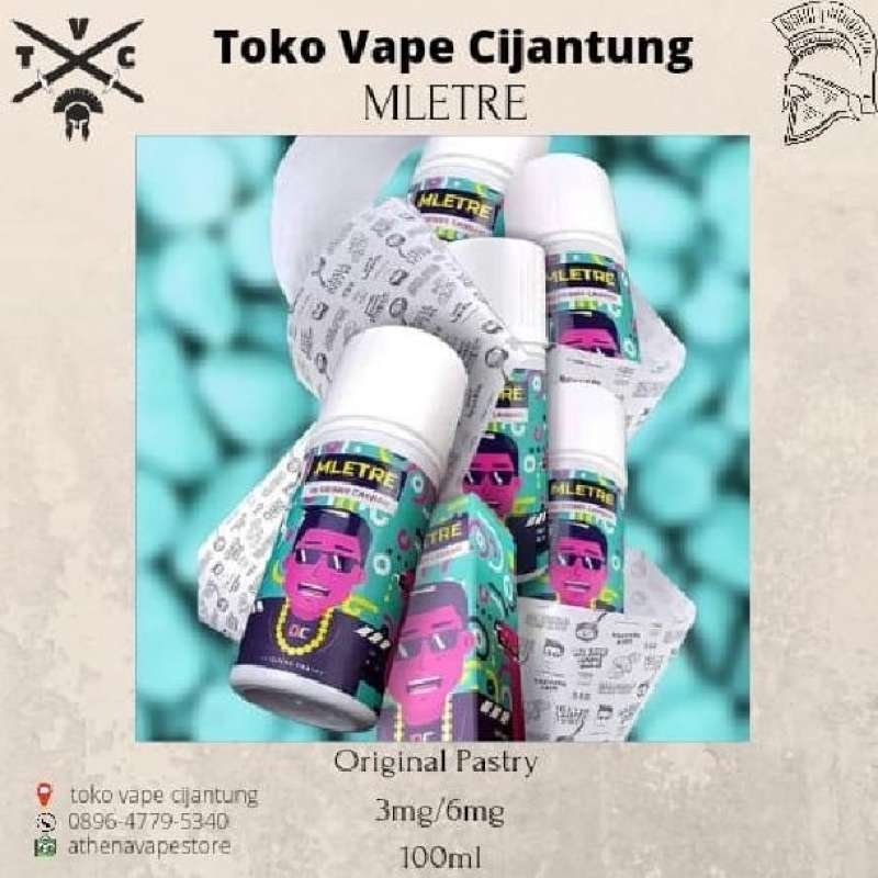 Jual liquid mletre original pastry 100ml 3mg 6mg by denny caknan - meletre di Seller Athena ...