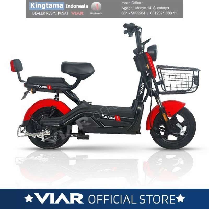 Jual Sepeda Listrik VIAR AKASHA 1 - PROMO - ORIGINAL - Hitam di Seller VIAR Ebike Indonesia ...