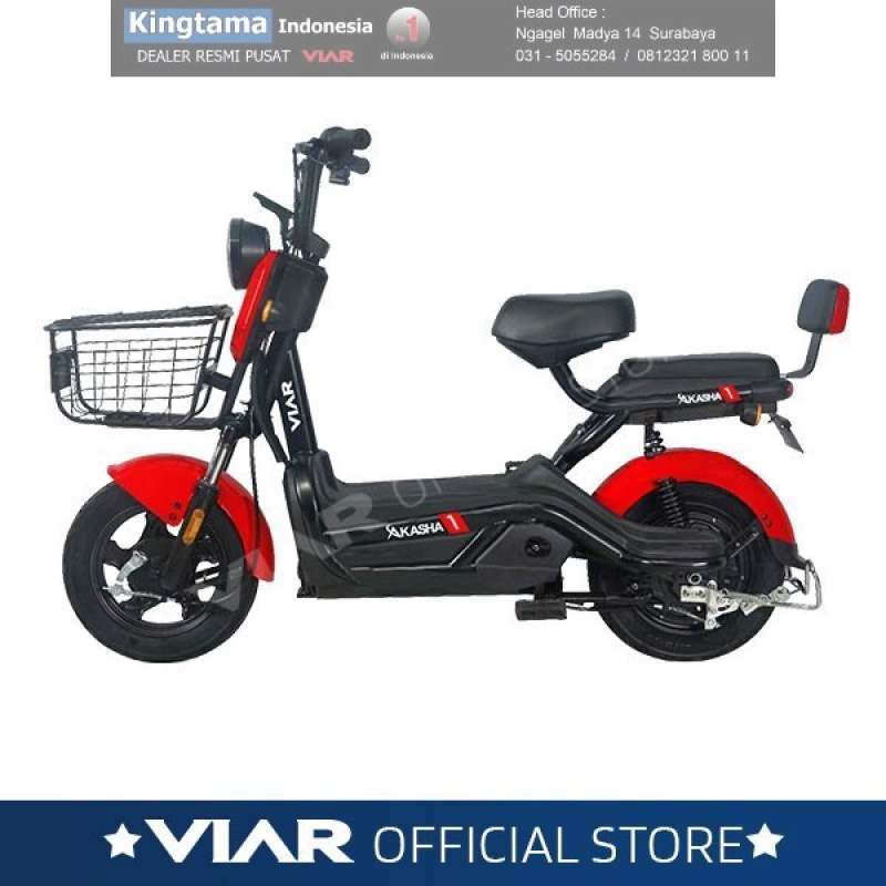 Jual Sepeda Listrik VIAR AKASHA 1 - PROMO - ORIGINAL - Hitam di Seller ...