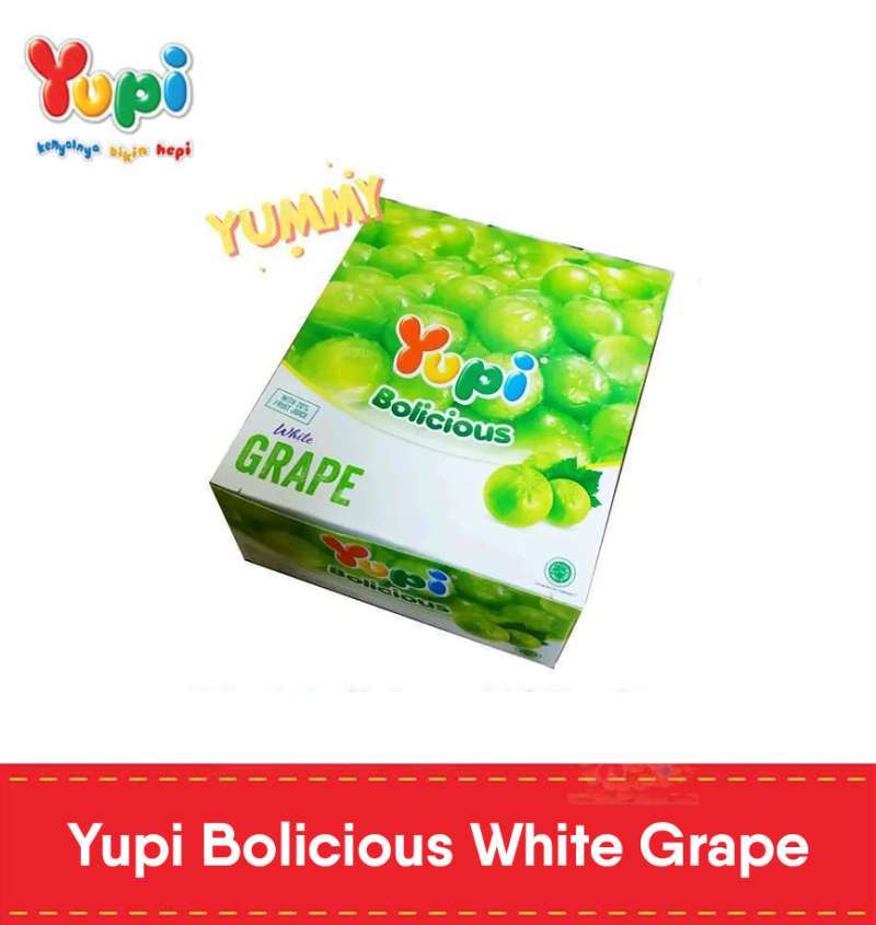 Jual Yupi Bolicious Rasa White Grape 1 Box di Seller Homed Store - Jati ...