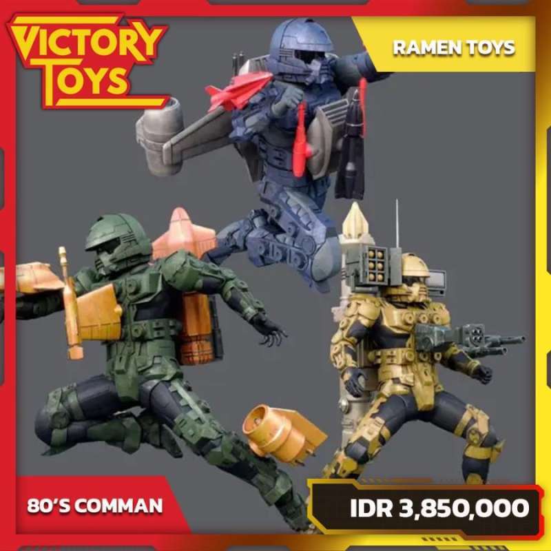 Jual 80's COMMANDER SET By Ramen Toys di Seller Victory Toys - Duri ...