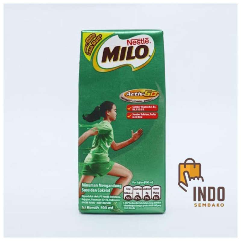 Promo Susu Milo Uht 36 X 190Ml / Susu Cair Uht Milo Activ Go Coklat Dus ... Promo Susu Milo Uht 36 X 190Ml / Susu Cair Uht Milo Activ Go Coklat Dus ...