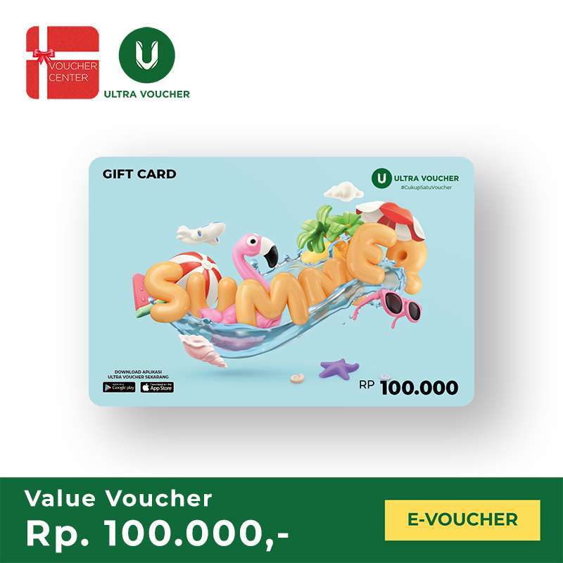 Jual New (UVGC No Pin) Ultra Voucher Gift Card Rp. 100.000 di Seller ...