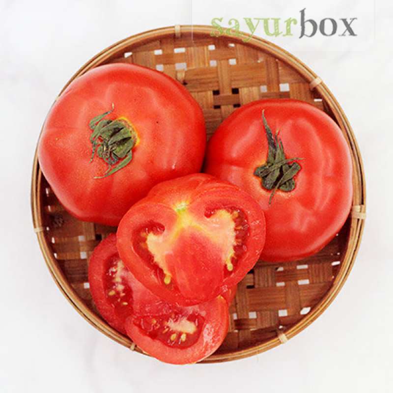 Jual Tomat Beef Hidroponik Hidroponik 1 kg Sayurbox - JKT Halal di ...