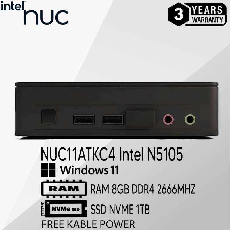 Promo Mini PC Intel NUC11ATKC4 Intel N5105 Ram 8GB SSD NVME 1TB Diskon ...