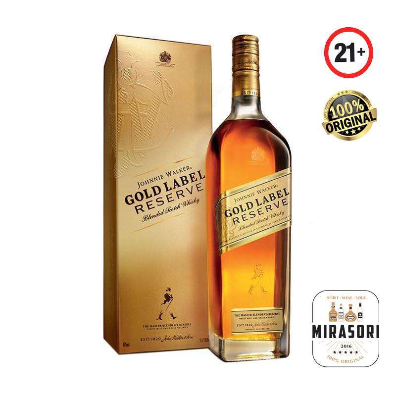 Promo Johnnie Walker Gold Label Diskon 55% di Seller Mirasori Official ...